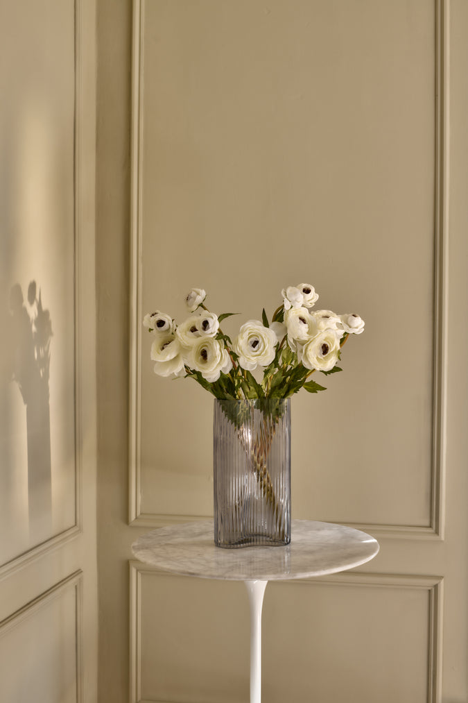 Ranunculus - Faux Flower Stems - Blush, Cream, White, Yellow, Light ...